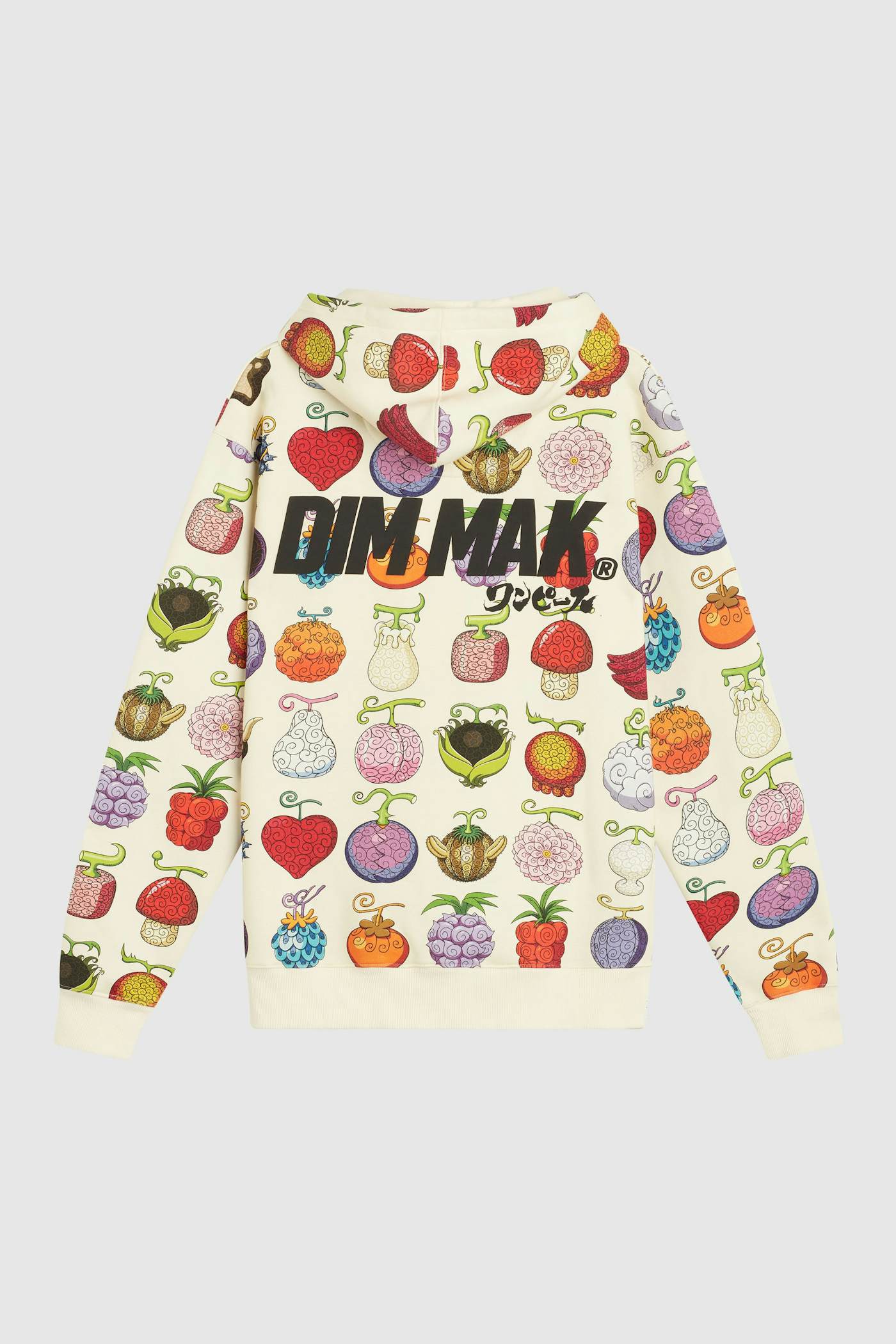 Dim Mak x One Piece - Devil Fruit Hoodie - Bone