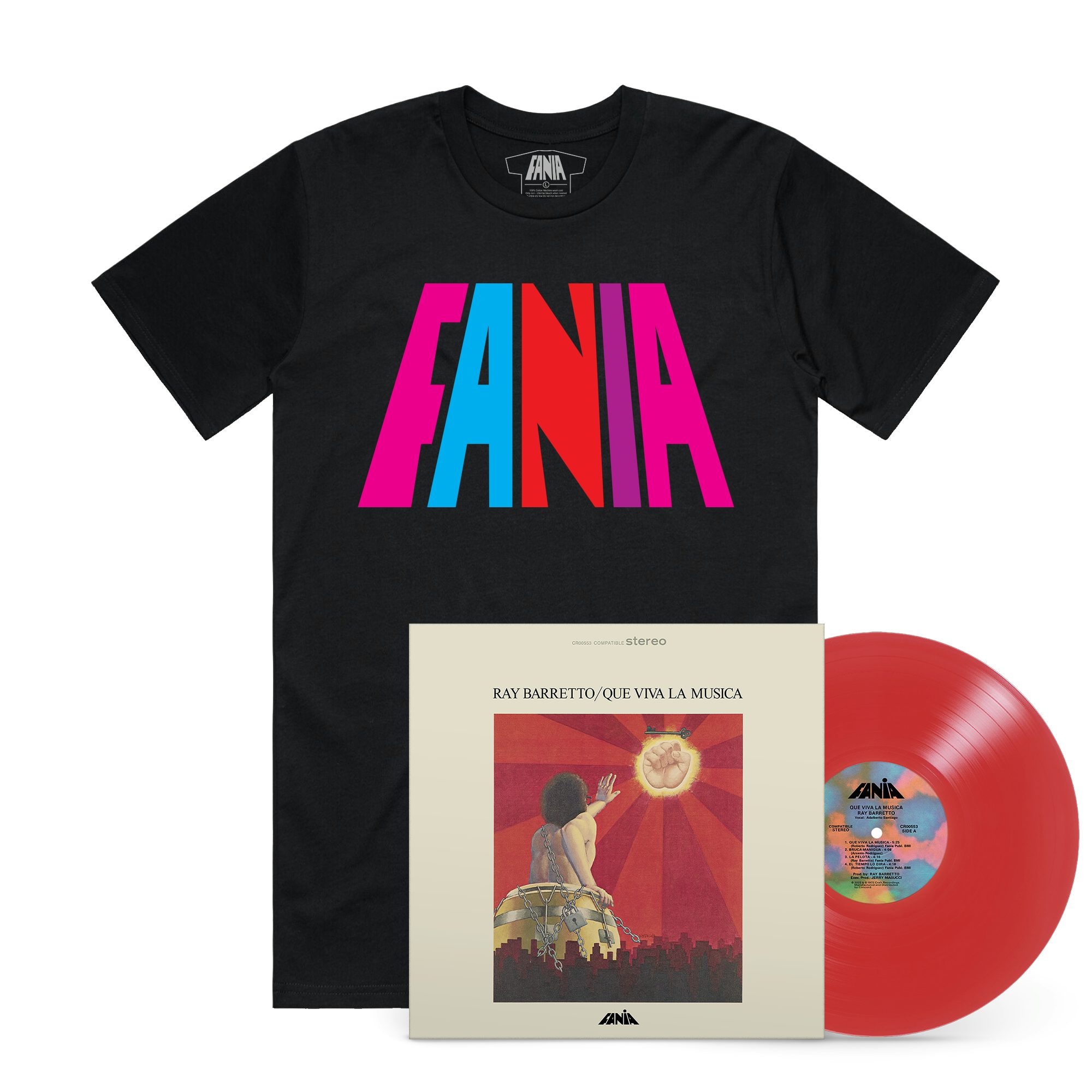 Ray Barretto Que Viva La Música (180g Red - Fania Exclusive) + Fania ...