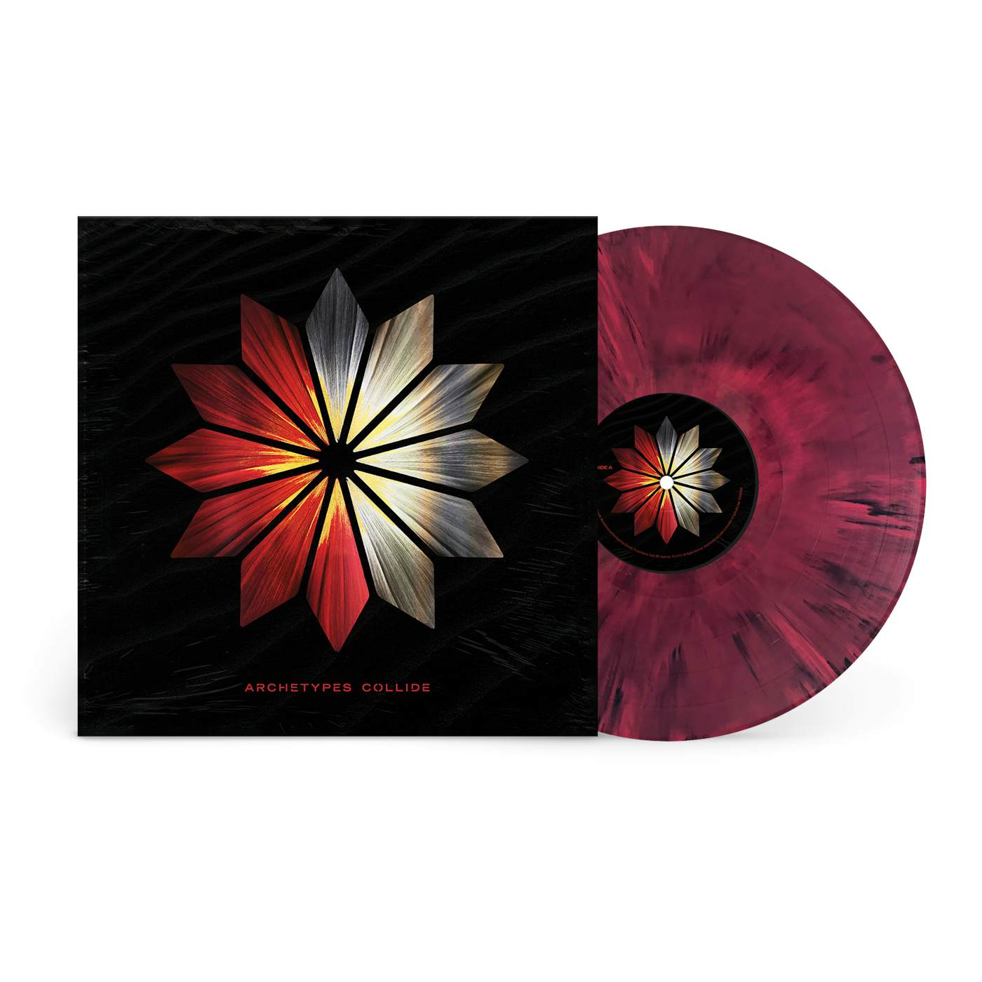 "Archetypes Collide" Magenta Marble Vinyl