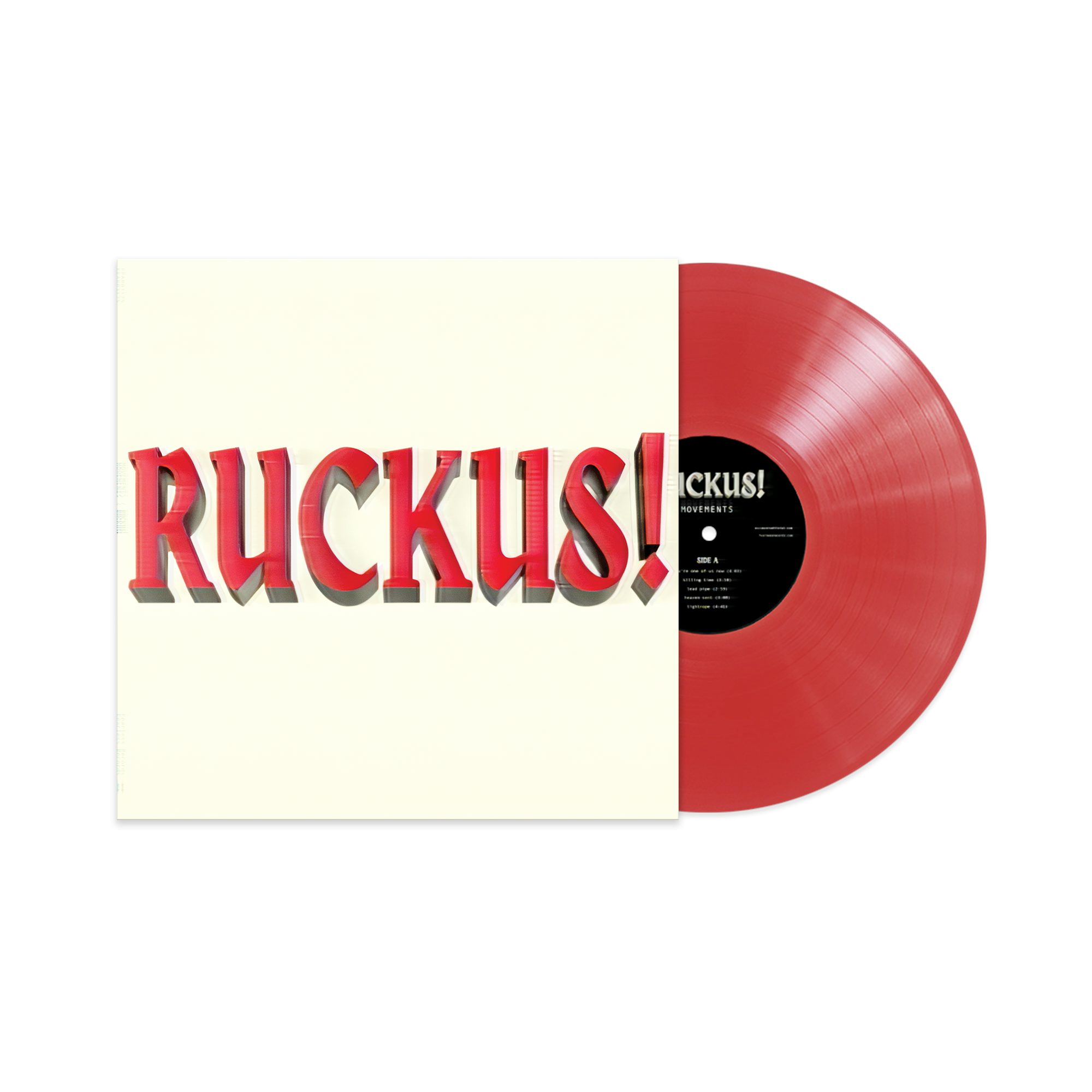 Movements "RUCKUS!" Ruby Vinyl