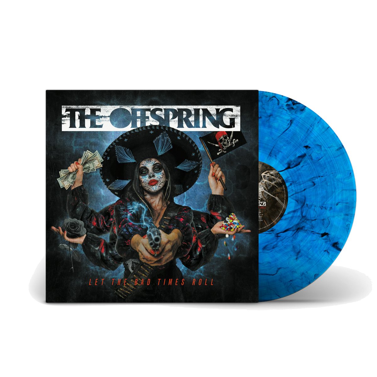 The Offspring SIGNED or UNSIGNED Let The Bad Times Roll Black/Blue ...
