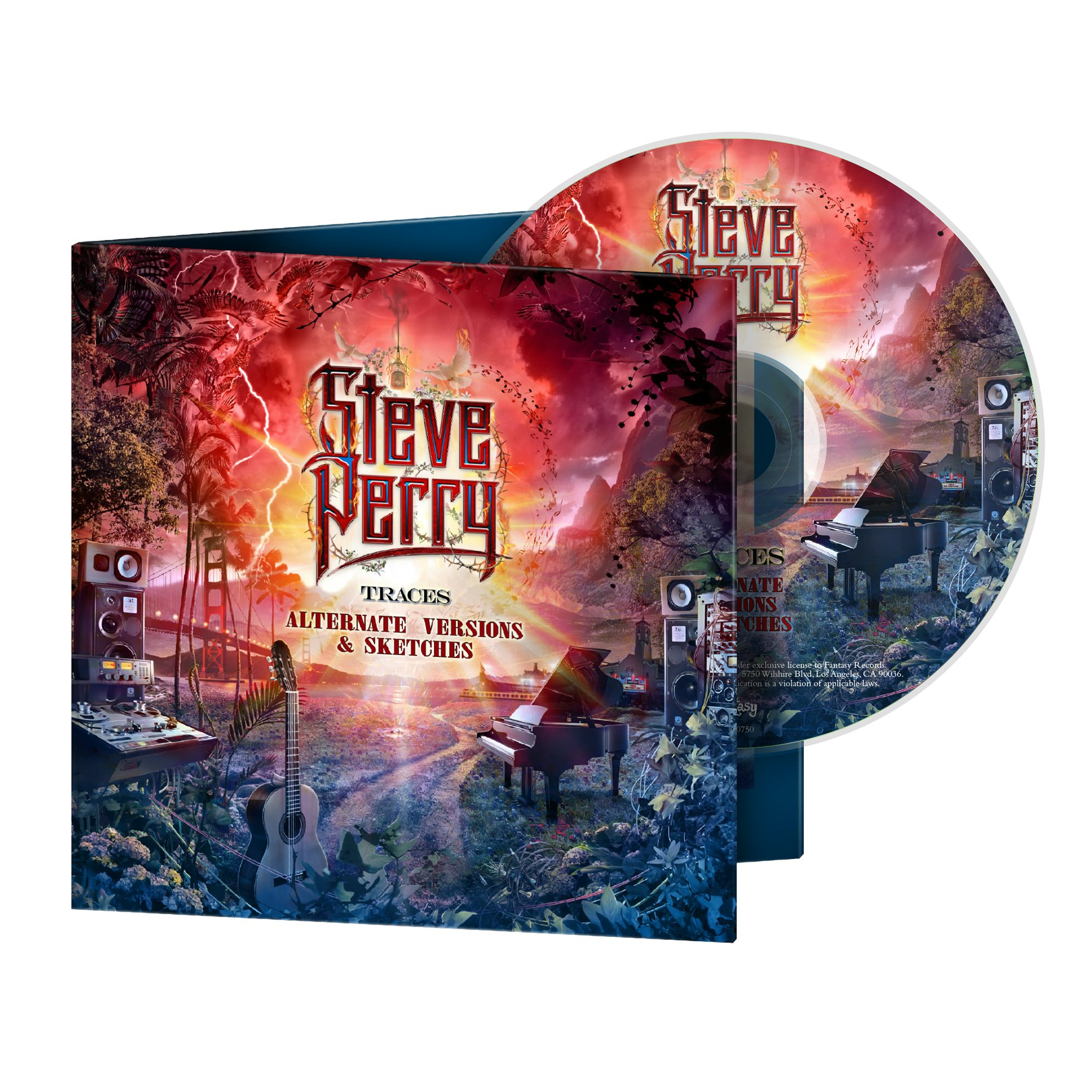 Steve Perry Traces (Alternate Versions & Sketches) CD