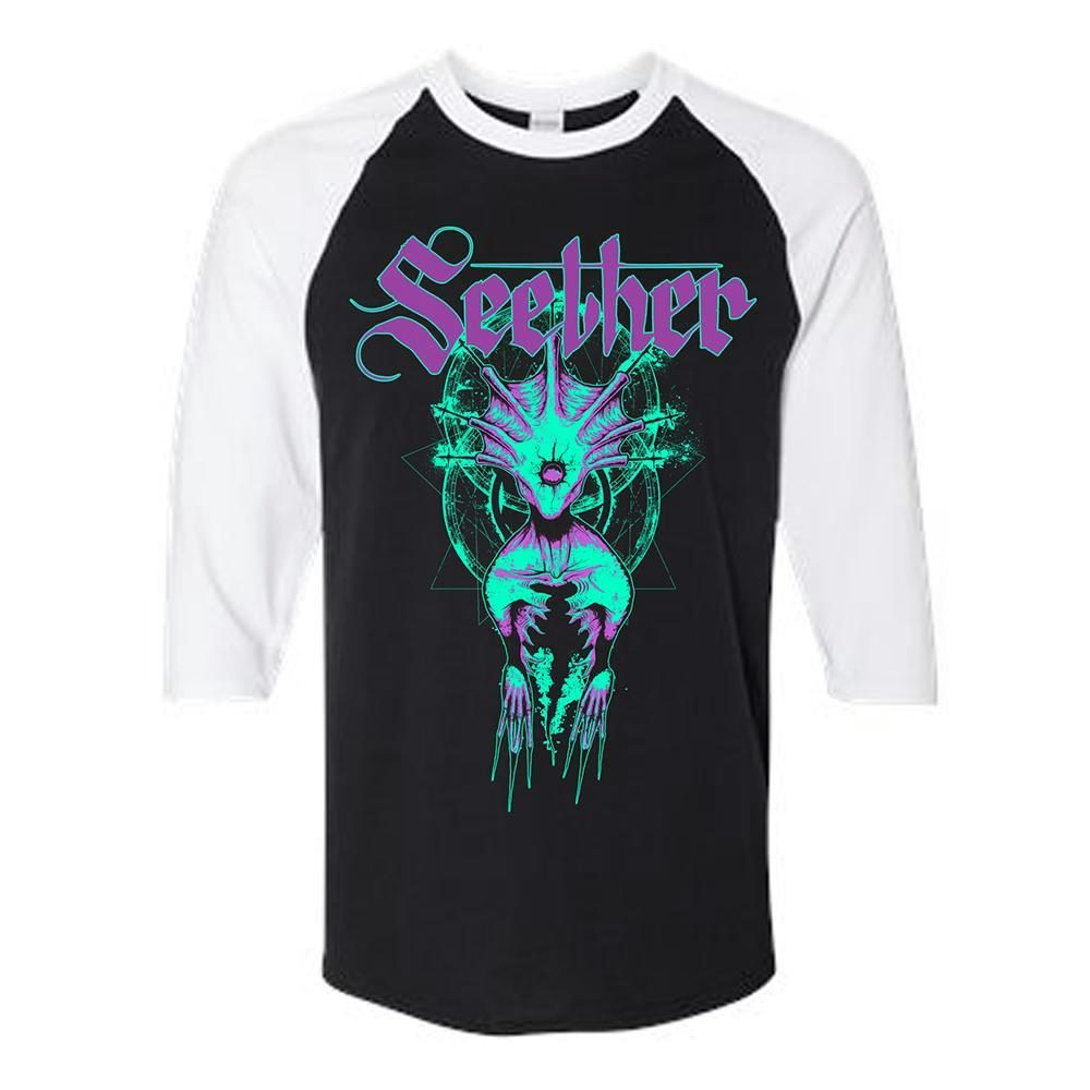 Seether Crossed Three-Quarter Sleeve