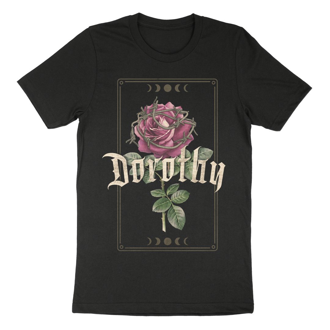 Dorothy "Rose Barb Wire" T-Shirt