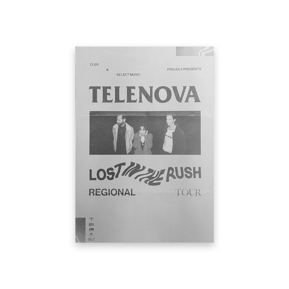 Telenova Regional Tour Poster