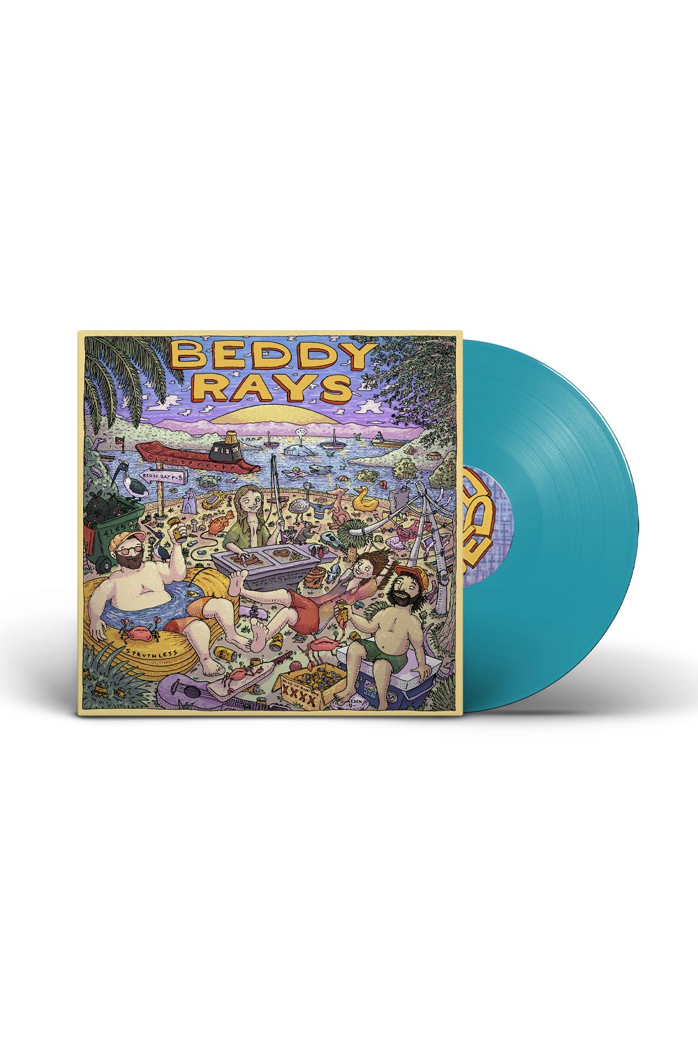 Beddy Rays Limited Edition Translucent Blue Vinyl Record
