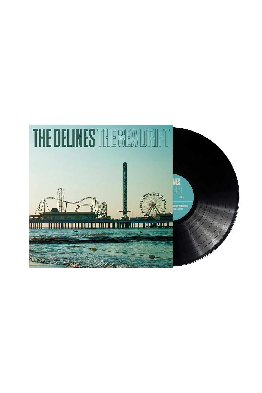 The Delines THE SEA DRIFT BLACK VINYL LP