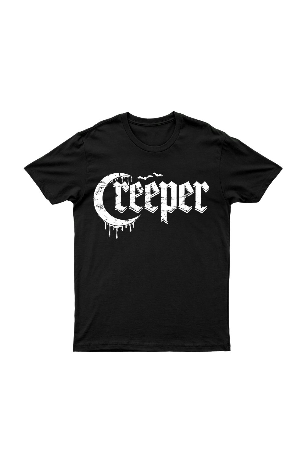 Creeper Standard Logo Black Tshirt