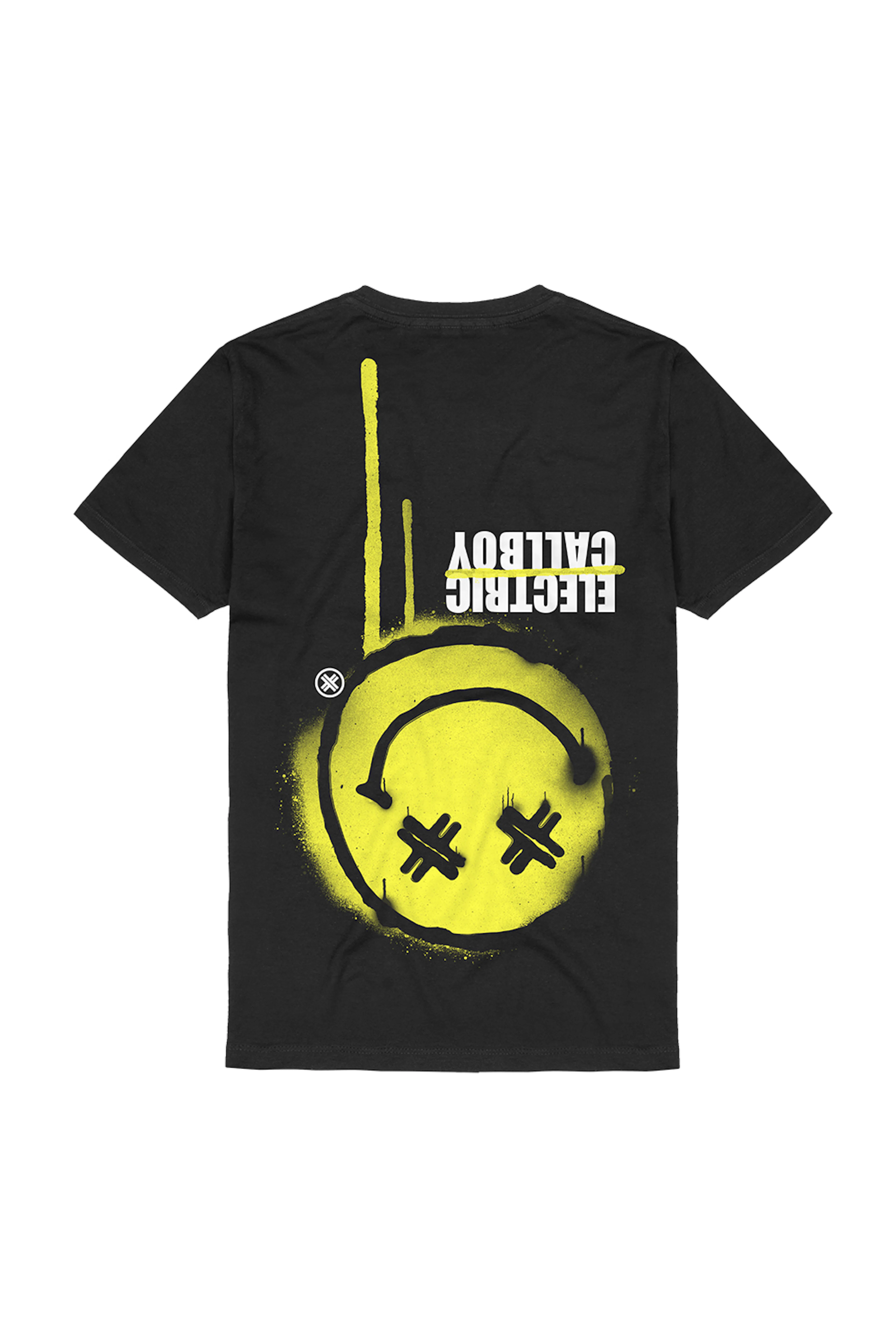 Electric Callboy Spray Smile Down Under Tshirt Black