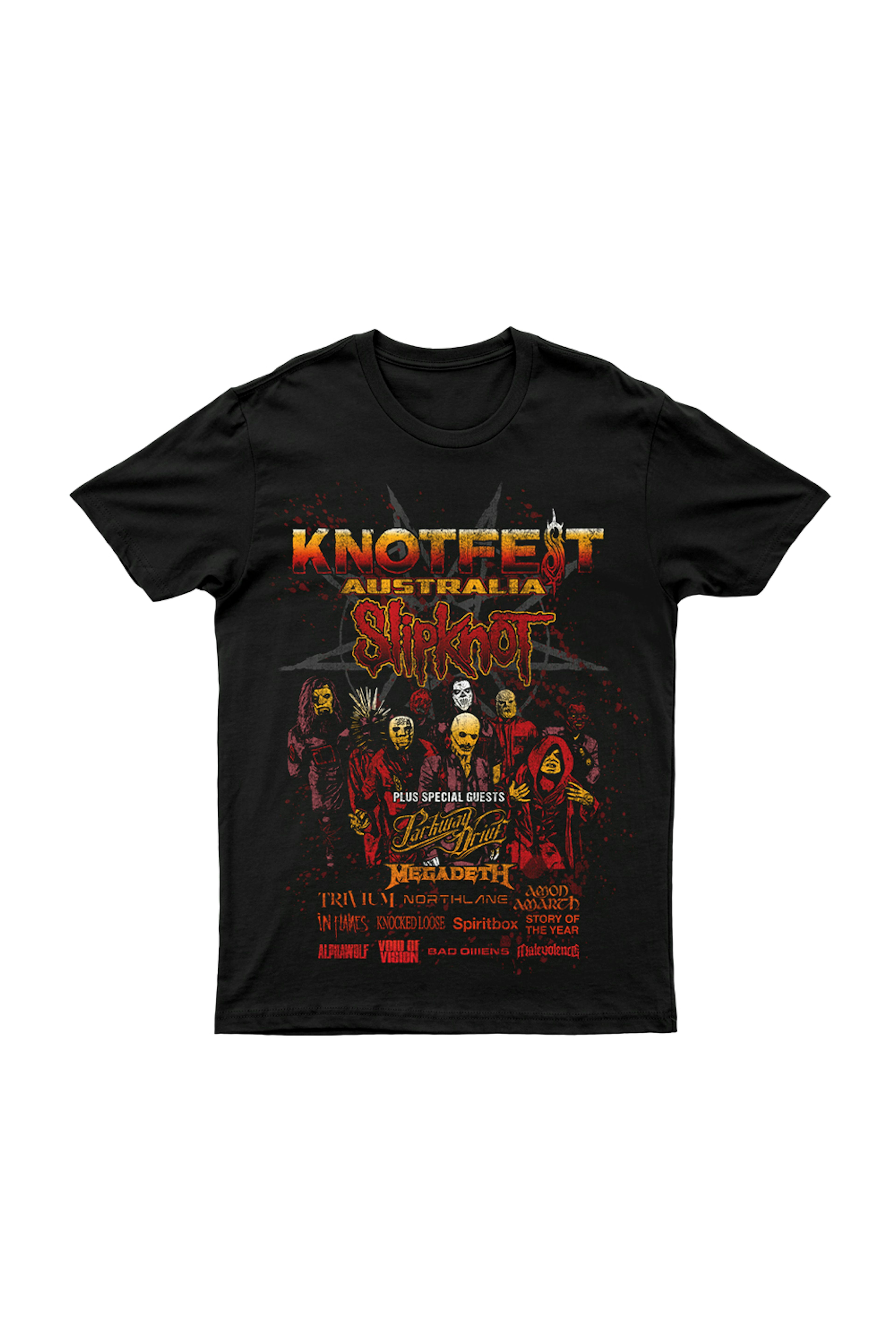 Knotfest AUS EVENT SOLD OUT BLACK TSHIRT