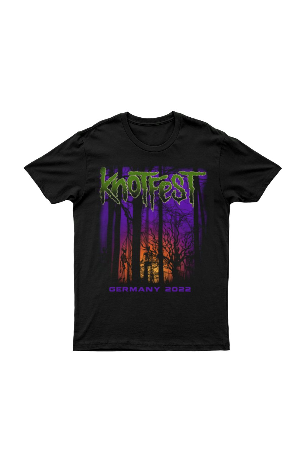 Knotfest Germany Skeletons In The Forest T-Shirt