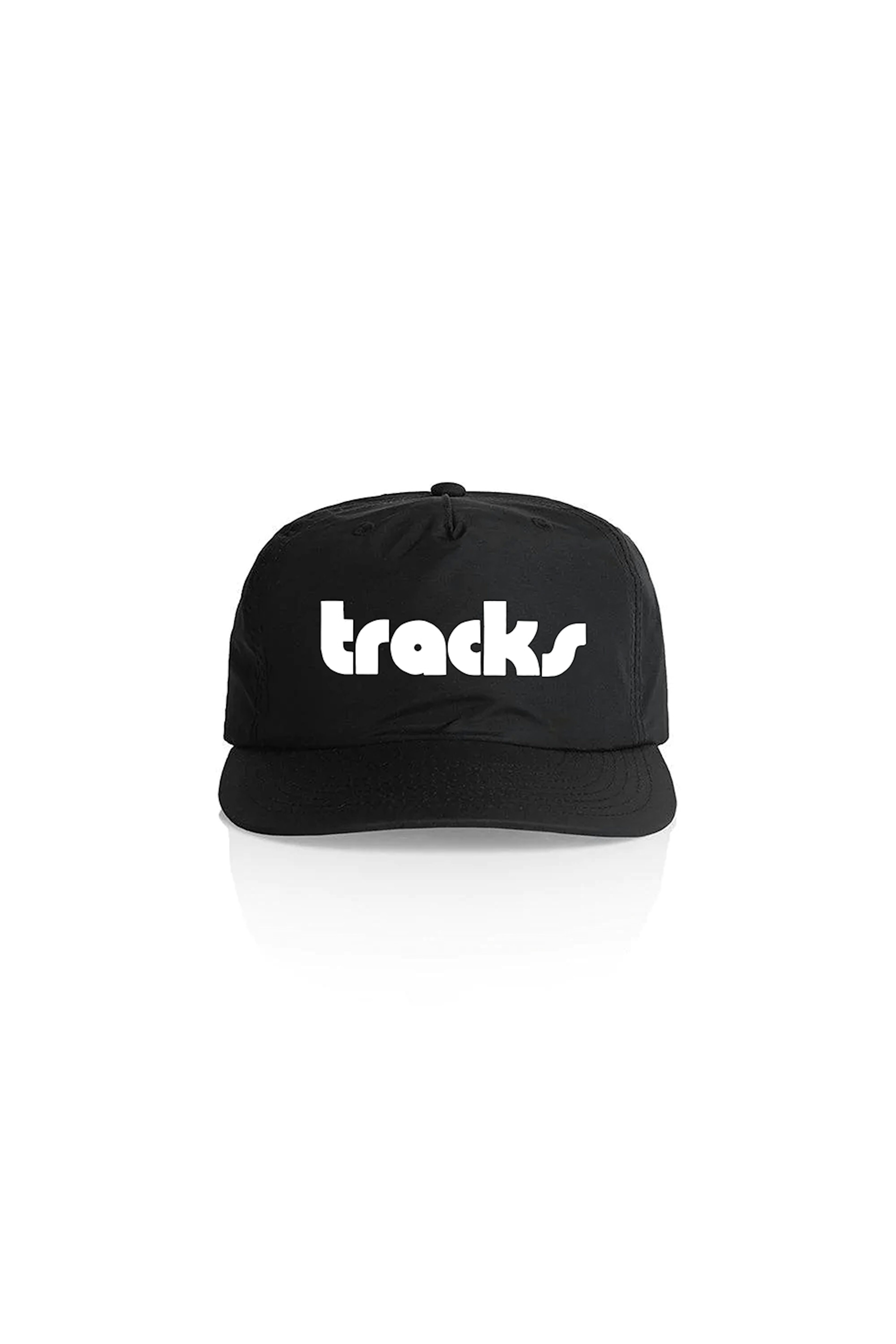 TRACKS Black Surf Cap