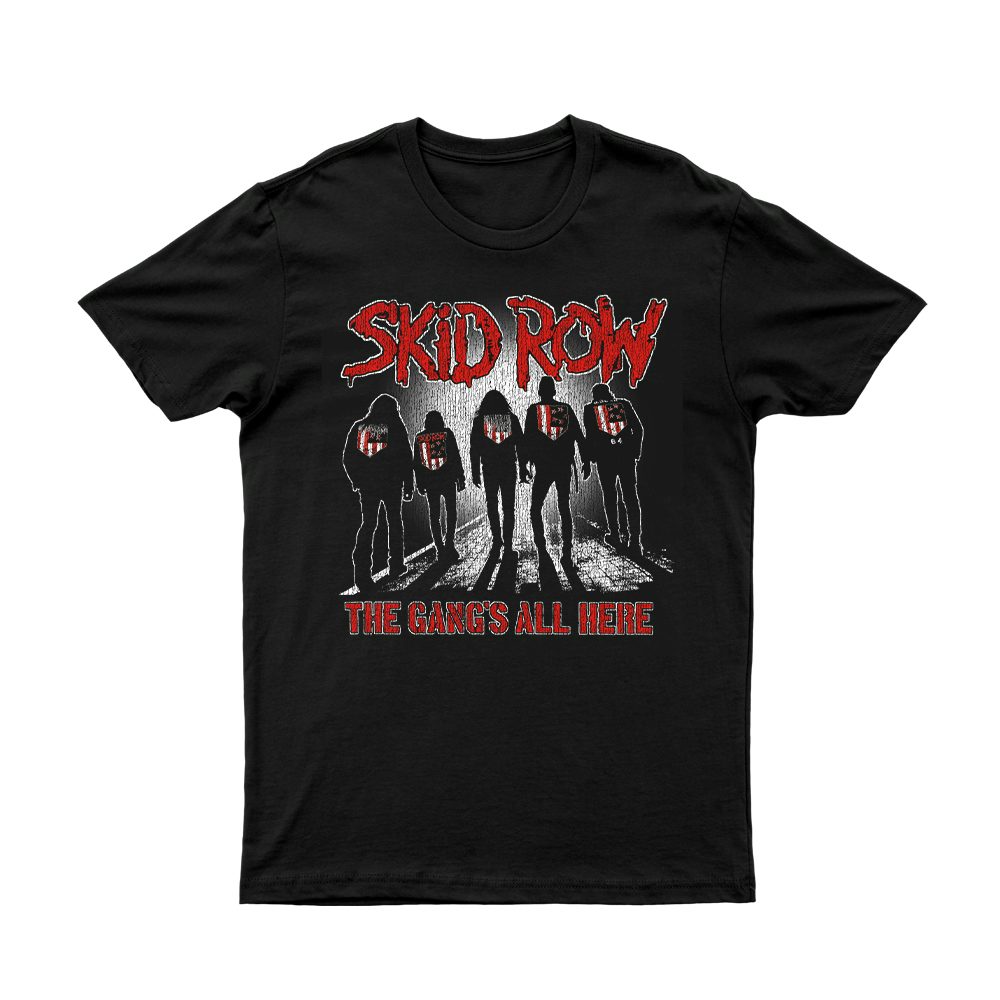 Skid Row Gangs All Here Tour Tshirt