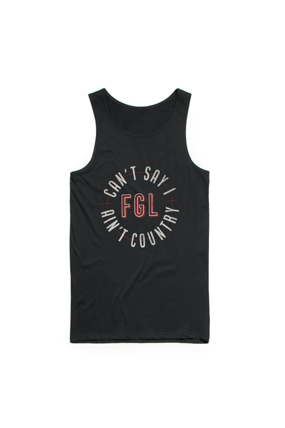 Florida Georgia Line FGL Circle Womens Black Tank