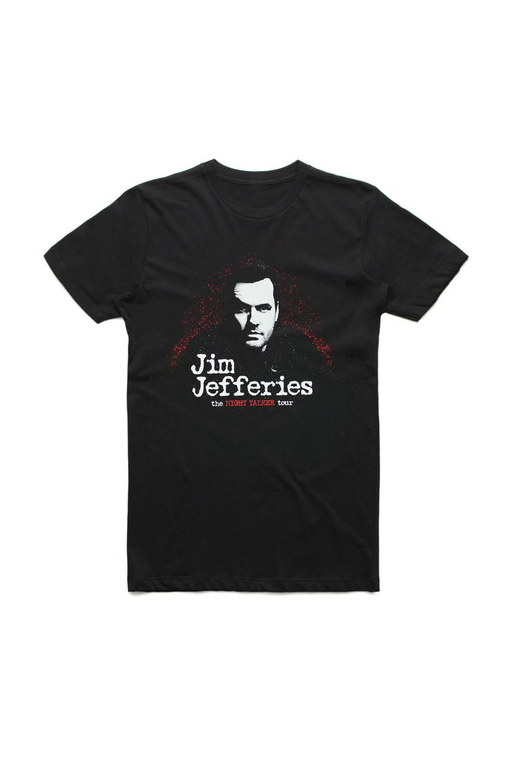 Jim Jefferies Night Talker Tour Black Tshirt