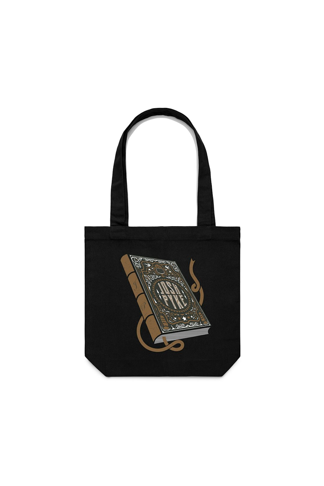 Josh Pyke ROME - BOOK BLACK TOTE BAG