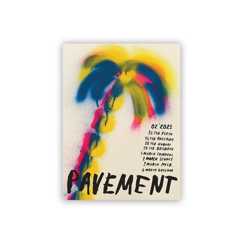 Pavement Poster Palm