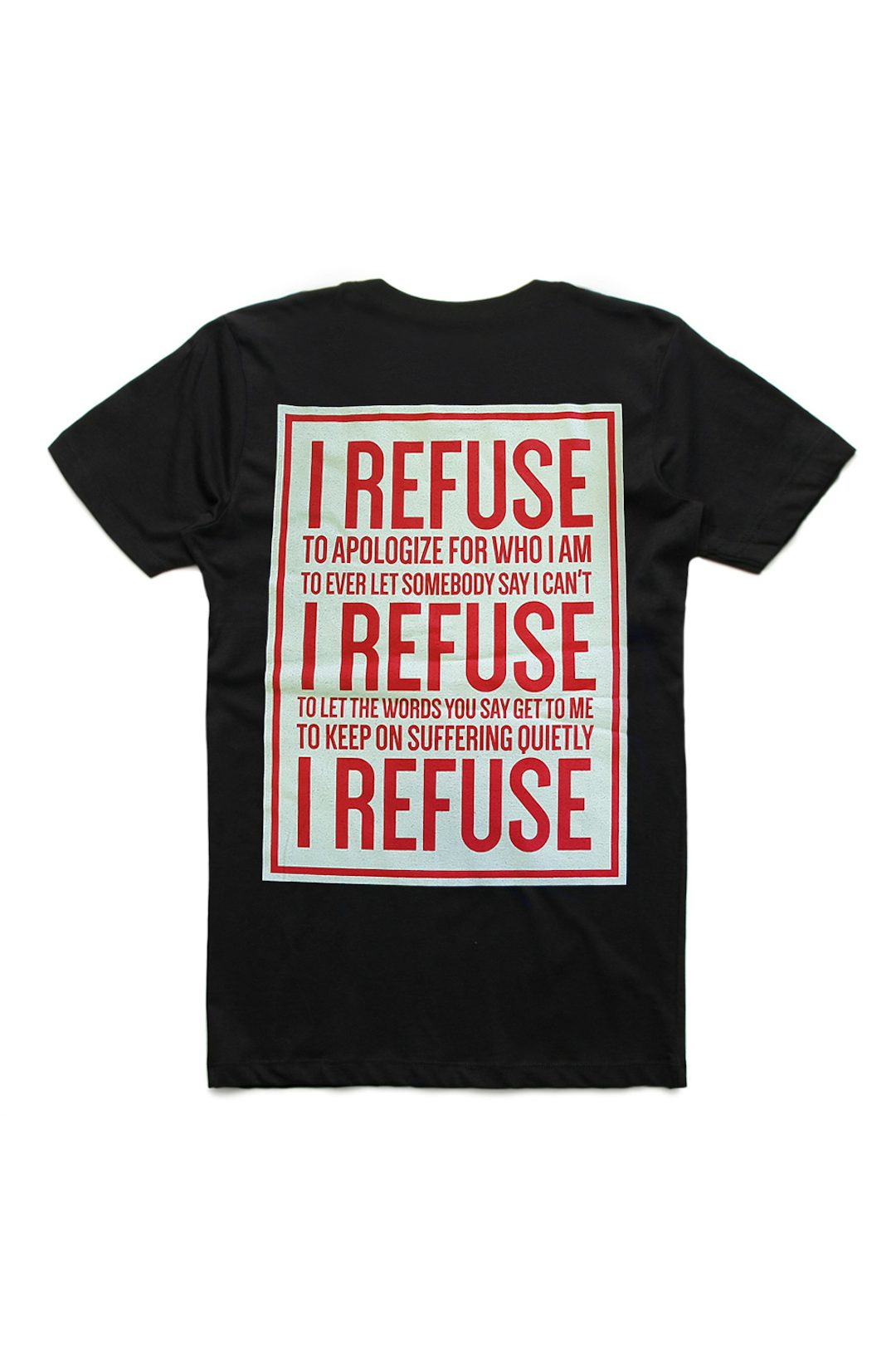 Simple Plan Refuse Black Tshirt
