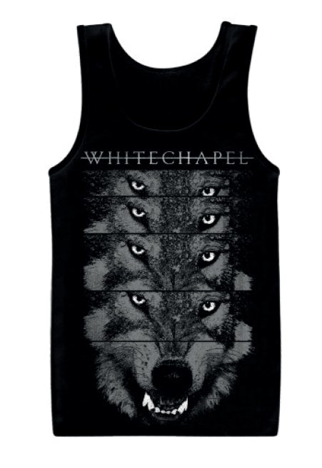Whitechapel Alpha Wolf Black Singlet