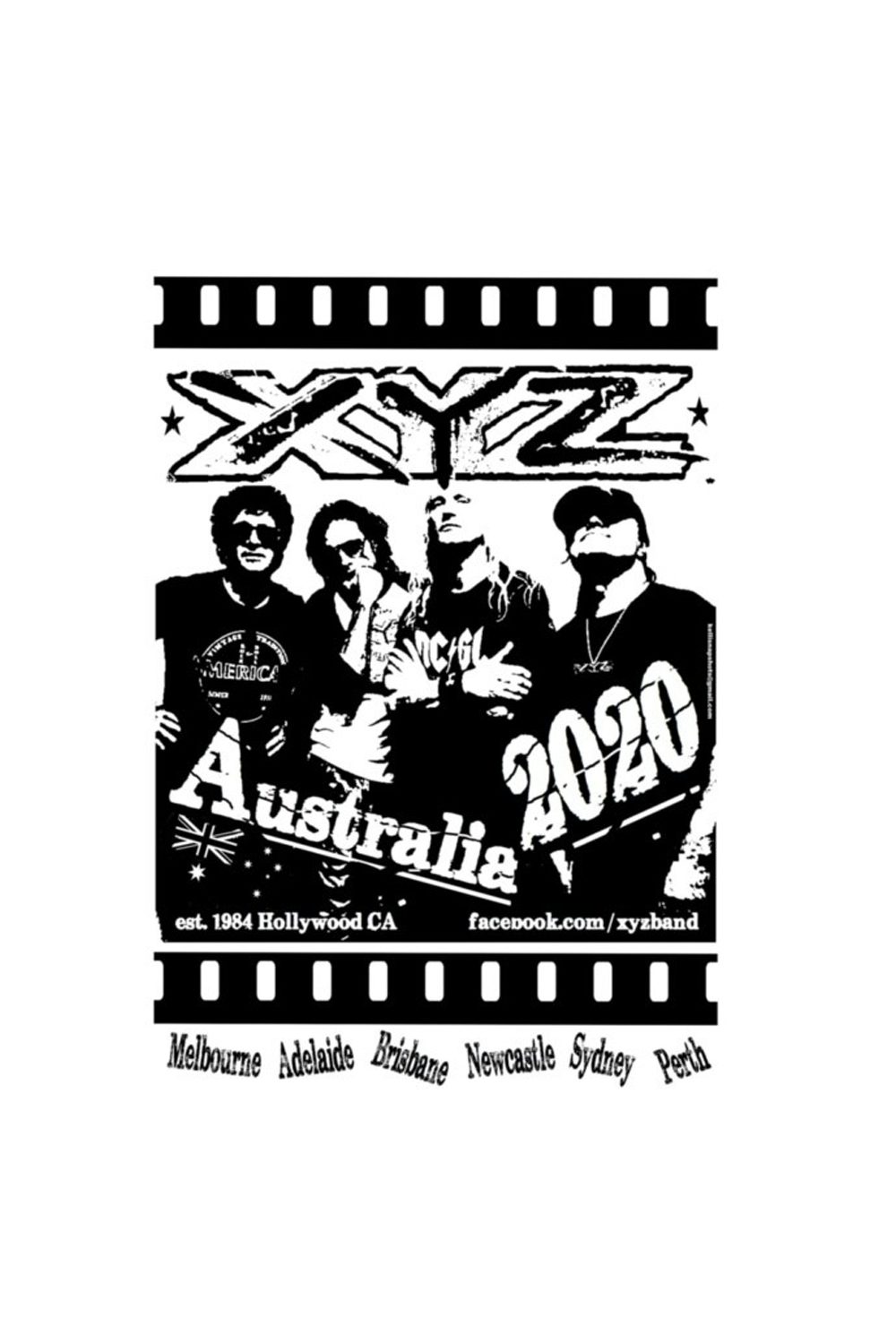 XYZ Poster Australian Tour 2020