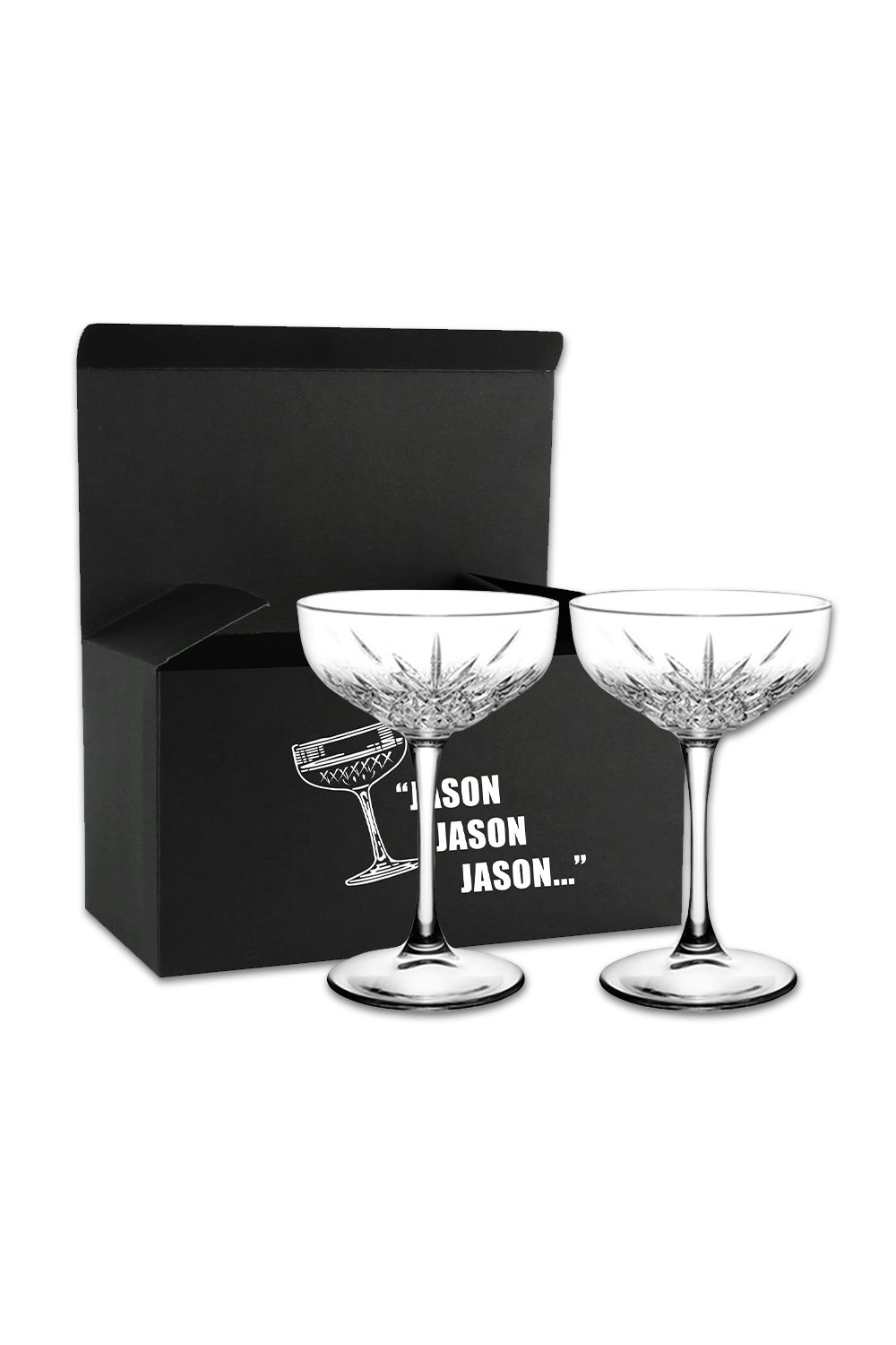 Jimmy Rees The Guy Who Decides Cocktail Glass Set