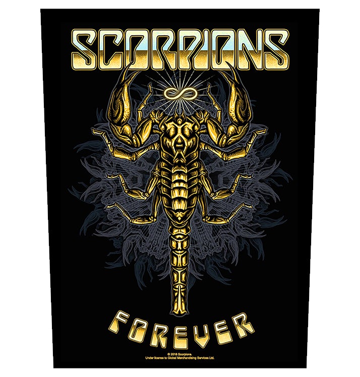 Scorpions 'Forever' Back Patch