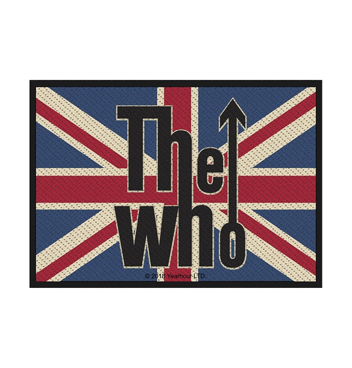The Who 'Union Flag Logo' Patch