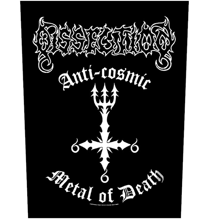 Dissection 'Anti-Cosmic Metal Of Death' Back Patch