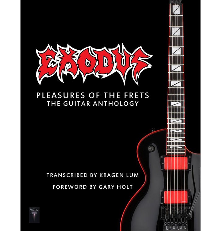 Exodus 'Pleasures of the Frets - The Guitar Anthology' Tab Book
