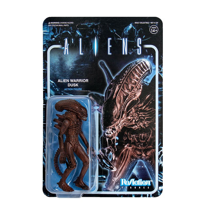 The Aliens 'Alien Warrior B (Dusk Brown)' ReAction Figure