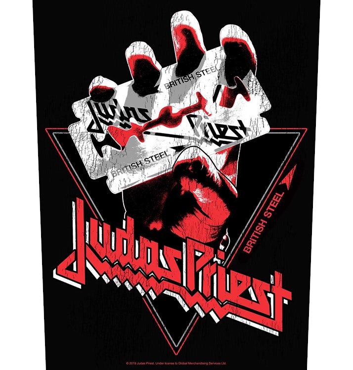 Judas Priest 'British Steel Vintage' Back Patch