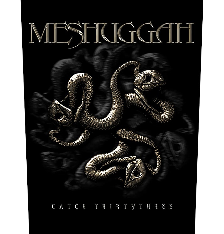 Meshuggah 'Catch 33' Back Patch