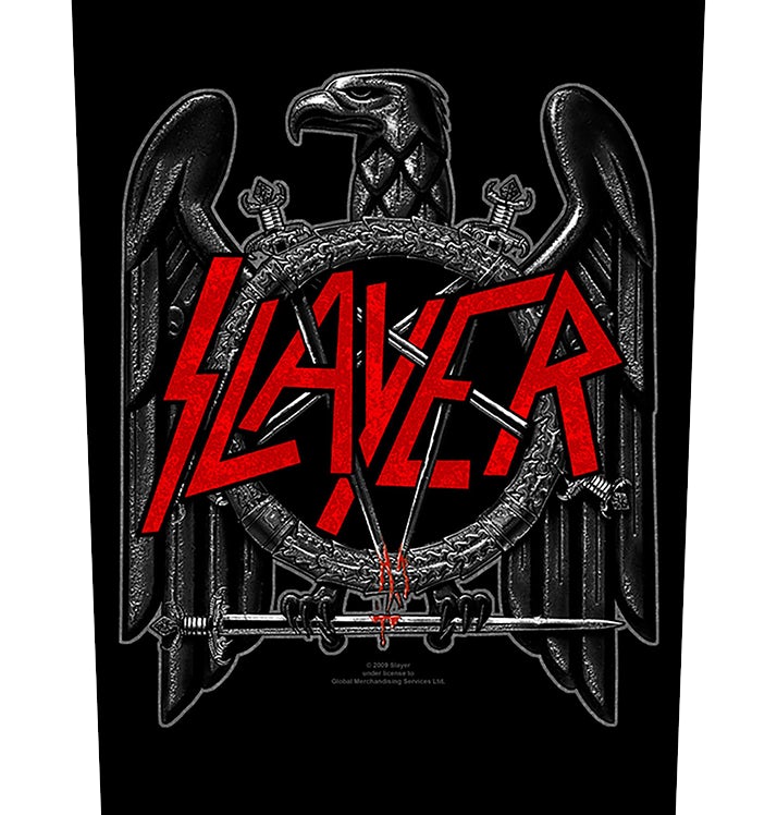 Slayer 'Black Eagle' Back Patch