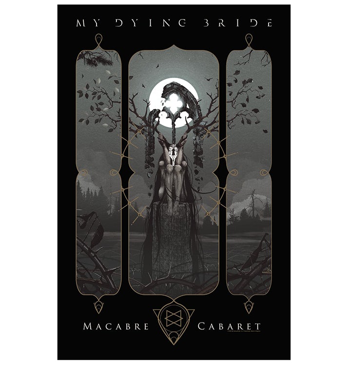 My Dying Bride 'Macabre Cabaret' Flag
