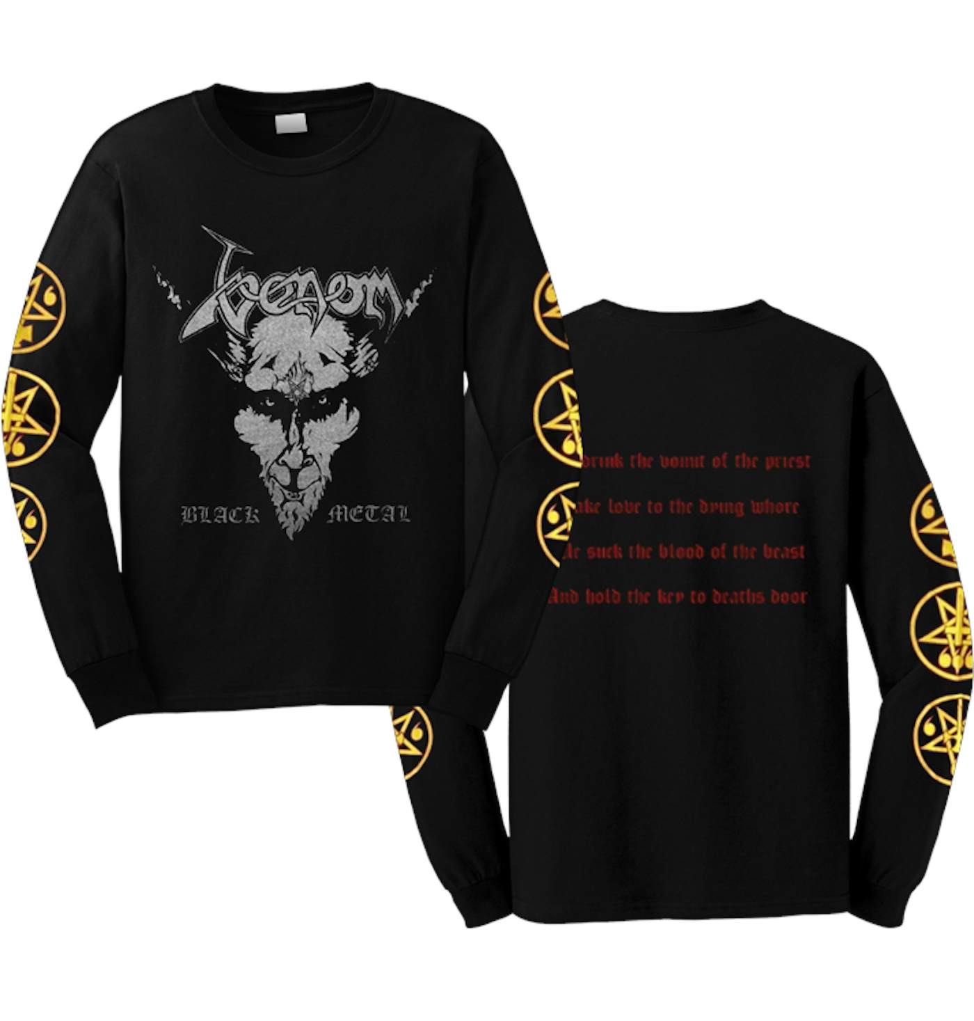 Venom 'Black Metal' Long Sleeve