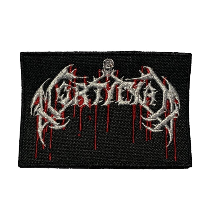 Mortician 'Dripping Logo' Patch