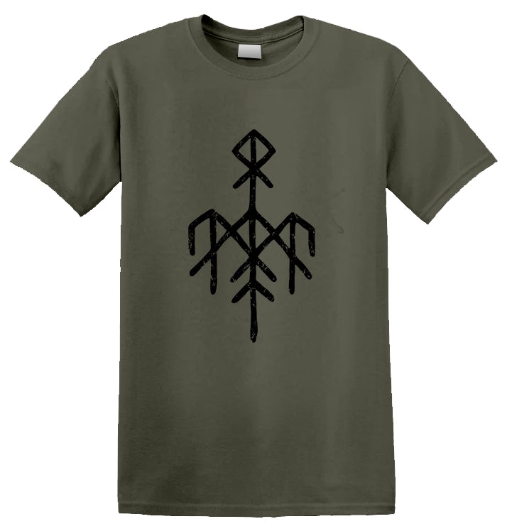 Wardruna 'Logo - Military Green' T-Shirt