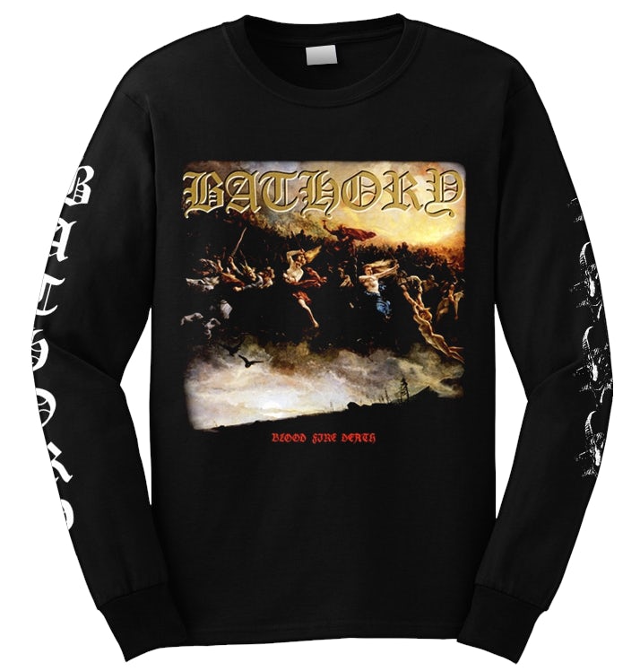 Bathory 'Blood Fire Death' Long Sleeve (Version 2)