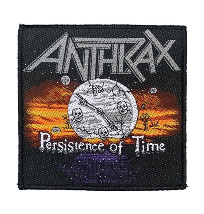 Anthrax 'Persistance Of Time' Patch