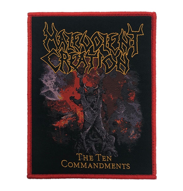 Malevolent Creation 'The Ten Commandments' Patch