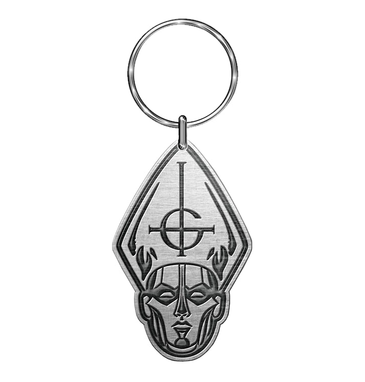 Ghost 'Papa Head' Keyring