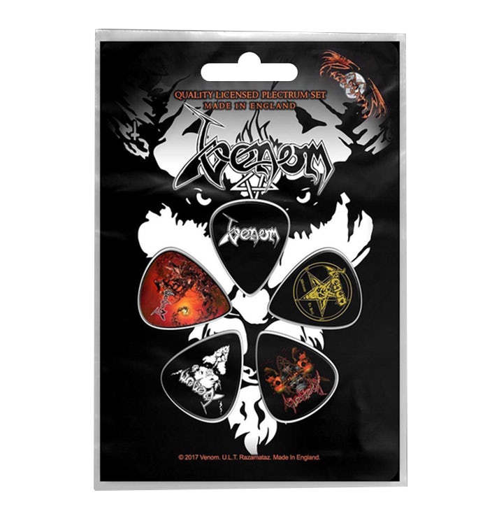 Venom 'Black Metal' Guitar Pick Set