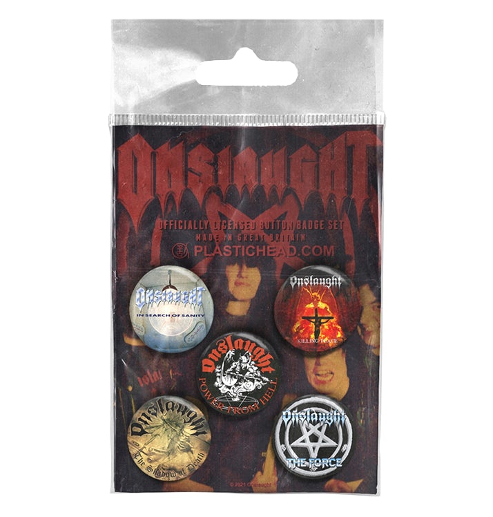 Onslaught 'Onslaught' Badge Set