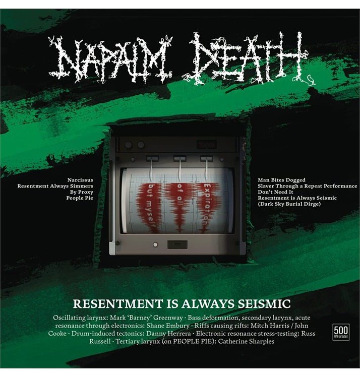 Napalm Death 'Resentment Is Always Seismic - A Final Throw Of Throes ...