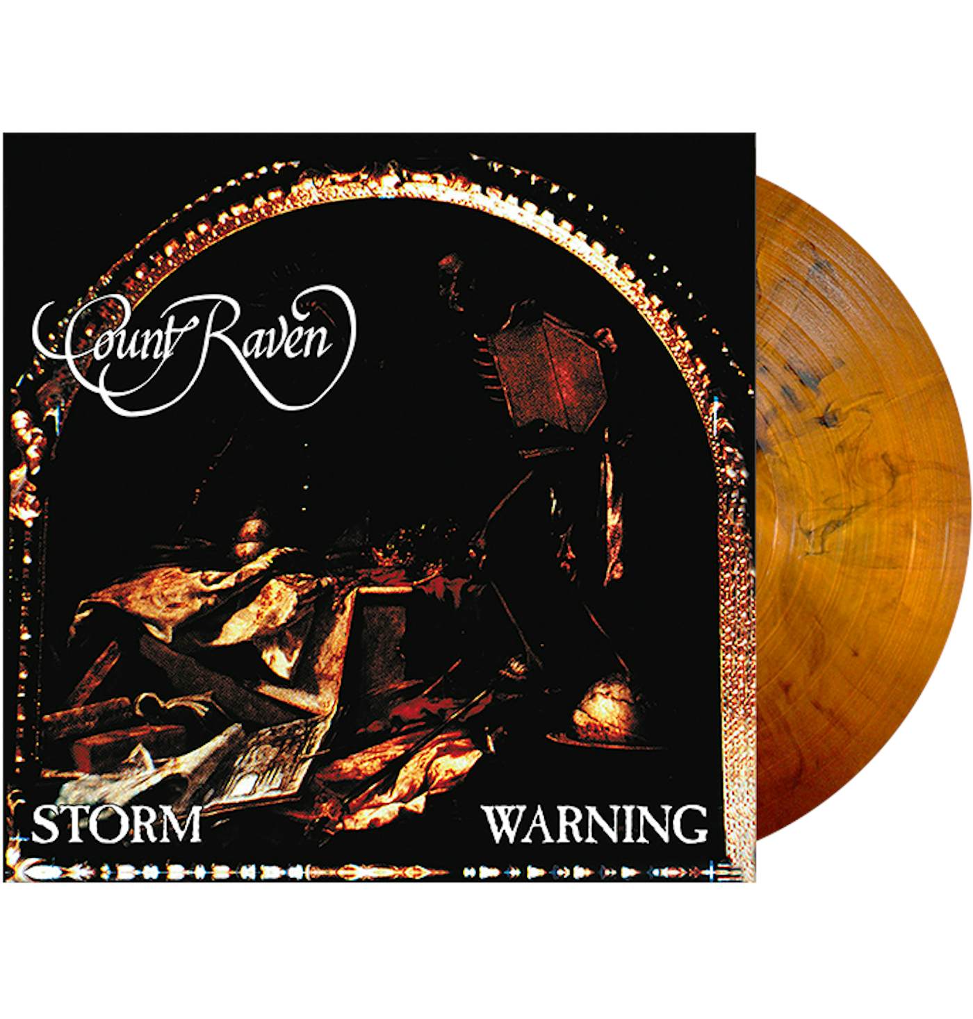 Count Raven 'Storm Warning' Clear Yellow Ochre 2LP