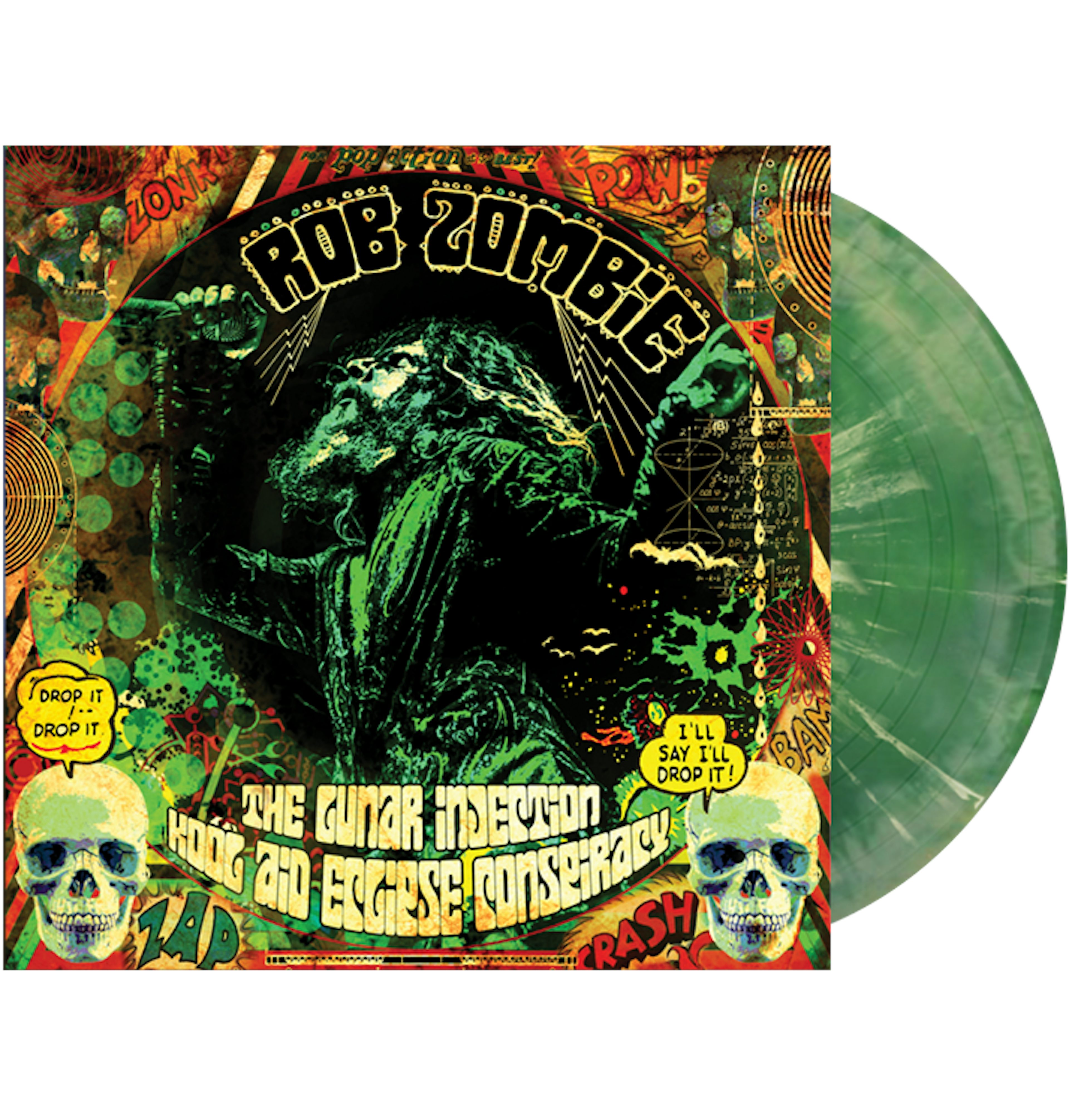 Rob Zombie The Lunar Injection Kool Aid Eclipse Conspiracy Lp Vinyl