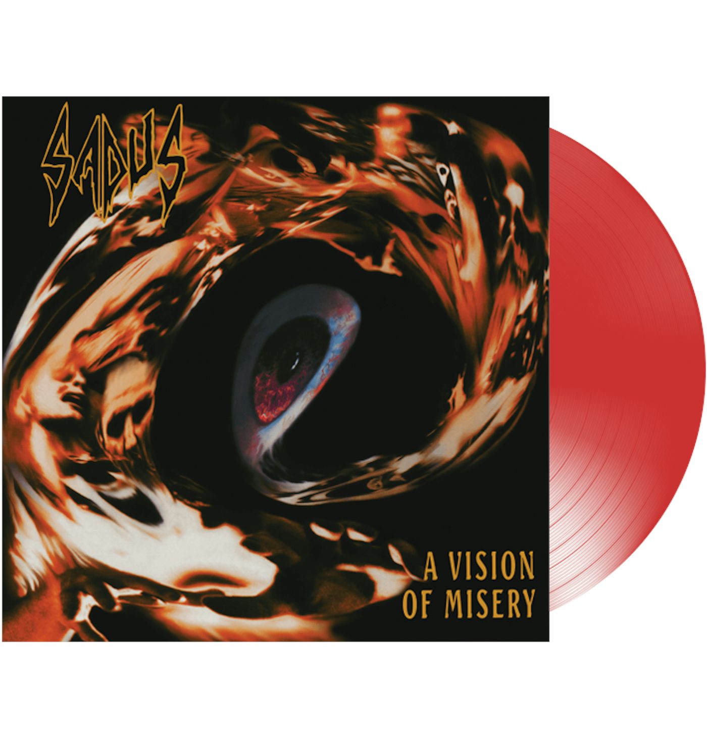 Sadus 'A Vision Of Misery' LP (Red) (Vinyl)