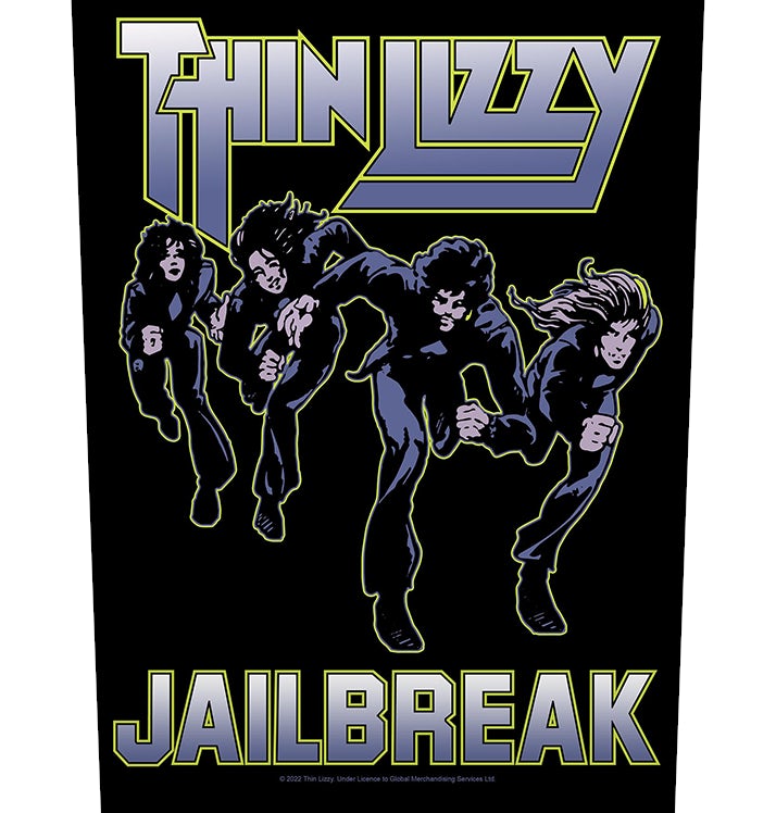 Thin Lizzy 'Jailbreak' Back Patch