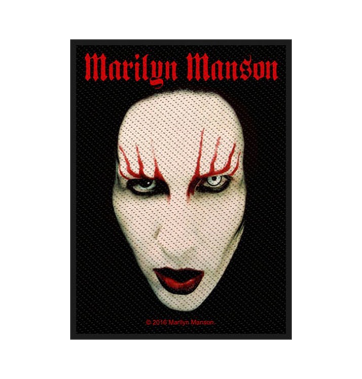Marilyn Manson 'Face' Patch