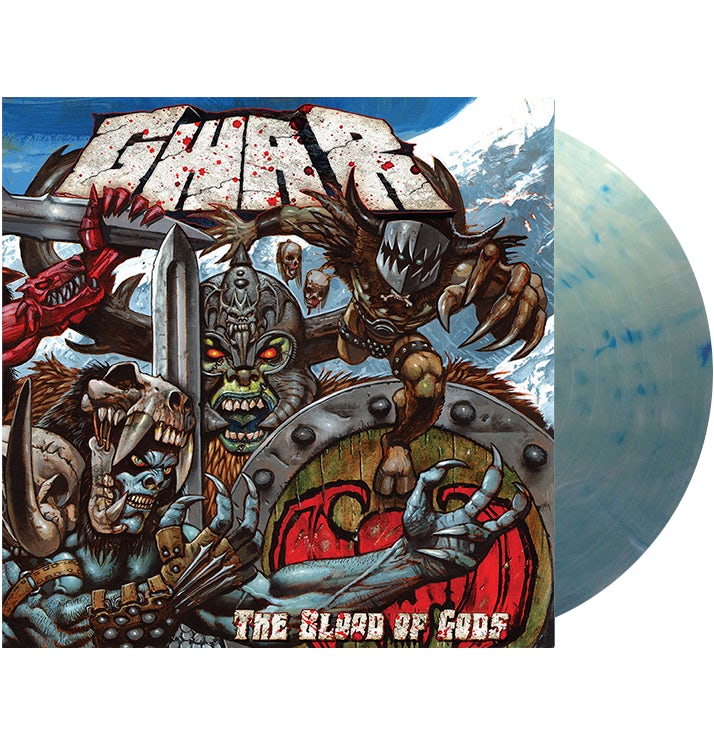 Gwar 'The Blood Of Gods' 2xLP (Blue & White)